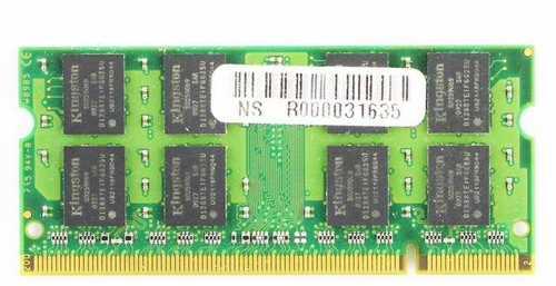 Модуль памяти DDR2 2GB PC6400 Kingston DR9