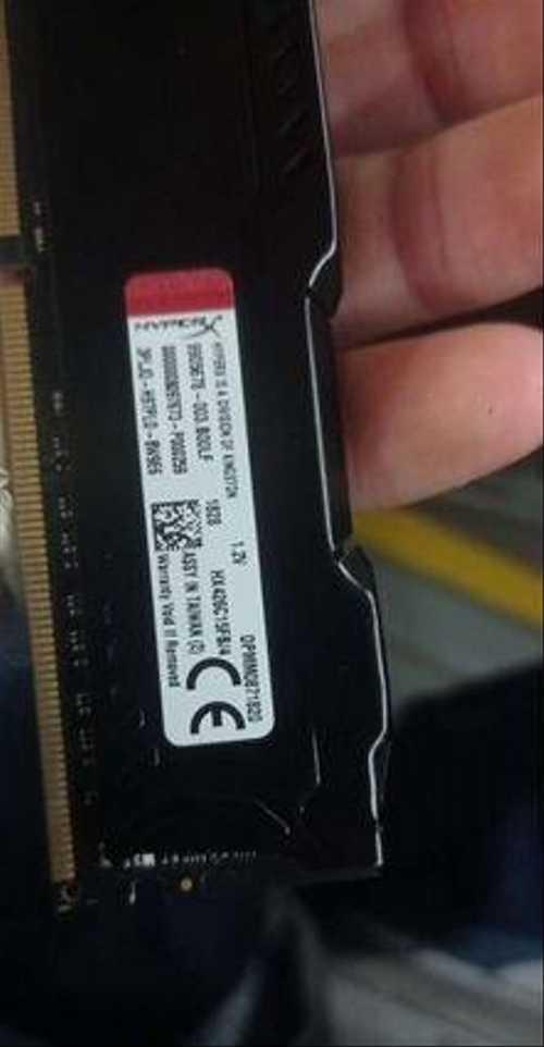 Kingstone HyperX DDR4 4гб 2666Mhz