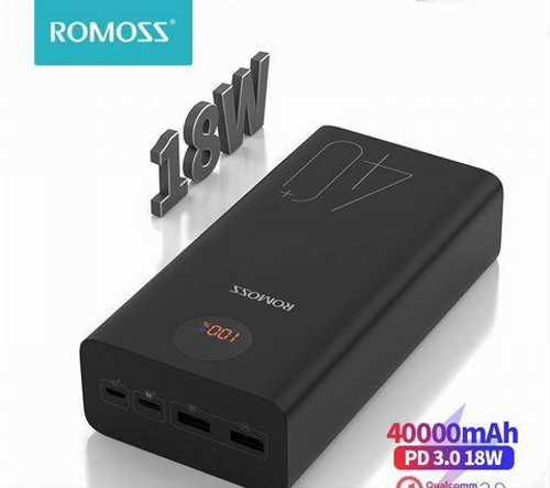 Новый Romoss Zeus 40000 mAh