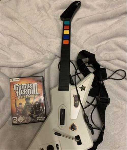 Guitar hero III (3) с гитарой