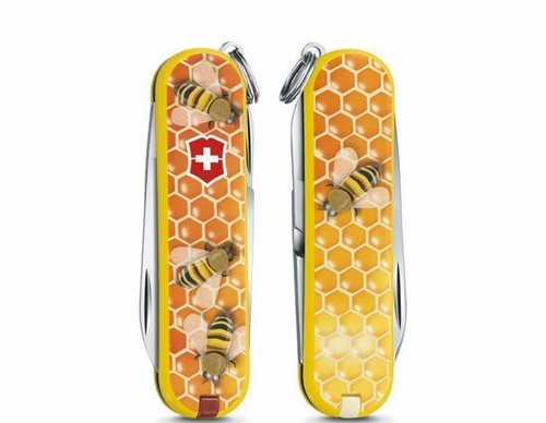 Нож Victorinox Classic Honey Bee 0.6223.L1702