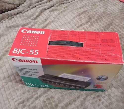 Портативный принтер canon bjc-55