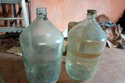 Бутылки 20л и 10л