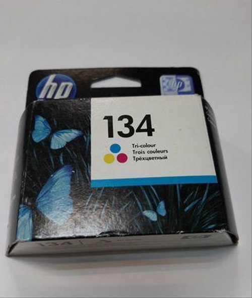 Картридж HP 134 струйный трехцветный (560 стр)