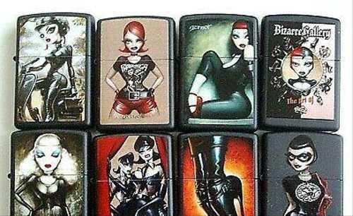 Зажигалки Zippo - Art of Gernot Fetish Girls