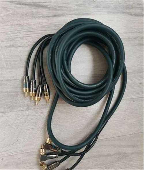 Межблочный кабель kicx drca45 4rca