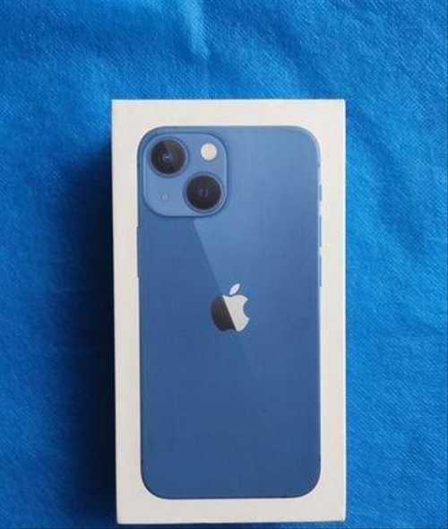 Cмартфон Apple iPhone 13 mini 4/256 гб, синий