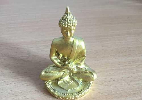 Фигурка Будда позолоченный легкий
