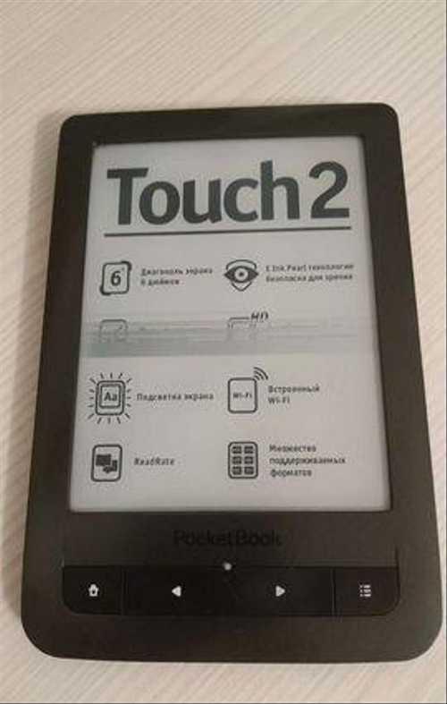 PocketBook 623 Touch 2 (небольшой дефект экрана)