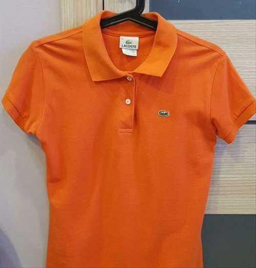 Lacoste polo женское