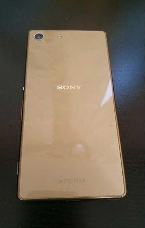 Телефон Sony xperia m5 dual sim Gold