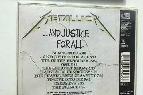 Metallica CD japan