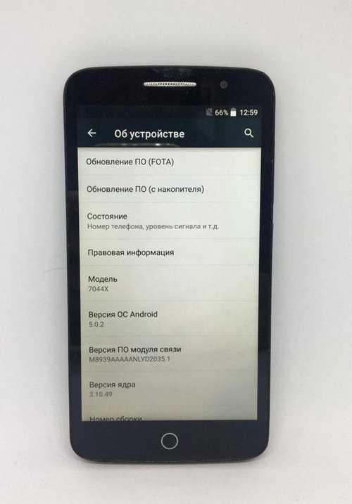 Смартфон Alcatel One Touch 7044X Арт«4394»