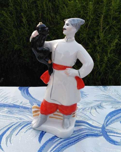 Статуэтка "Казак Вакула с чертом" Киев СССР