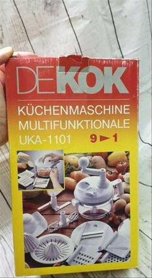 Кухонный комбайн 9 в 1 DeKok UKA-1101