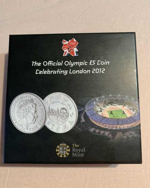 2012 Official Olympic 5 Five pound Coin London