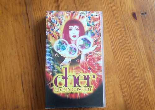 VHS Cher Live in concert 1999