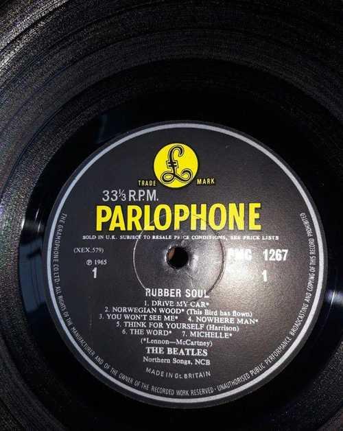 The Beatles-Rubber Soul LP UK NM original