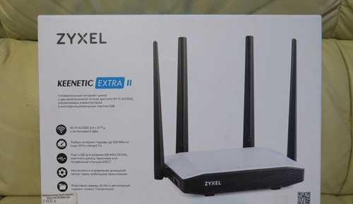 Zyxel Keenetic Extra II 2.4/5Ghz Новый роутер
