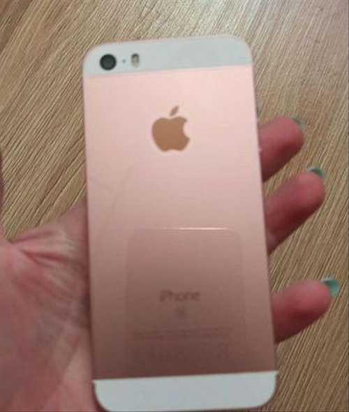 Телефон iPhone 5SE Rose Gold 32 gb
