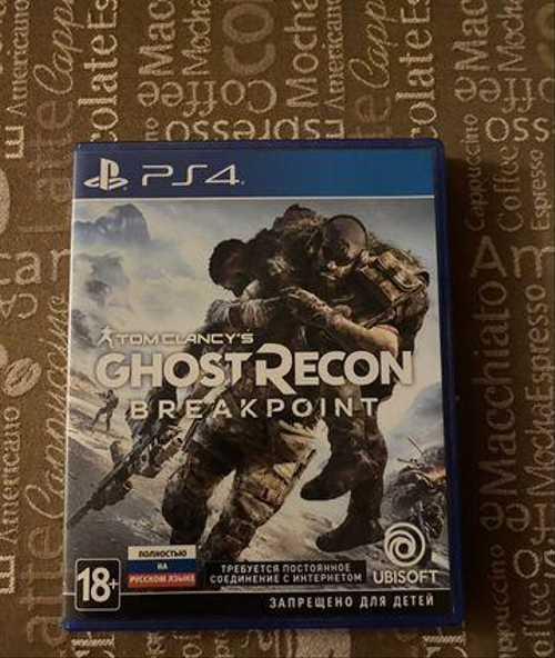Игра Ghost Recon Breakpoint для ps4