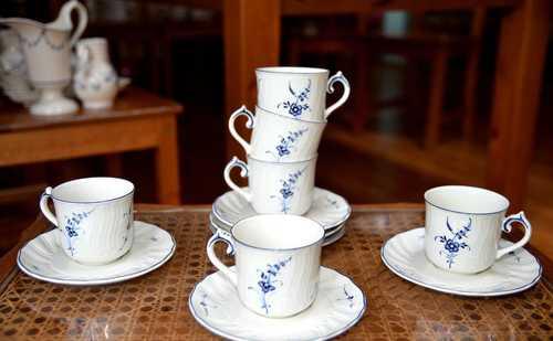 Кофейные пары Villeroy Boch серии Vieux Luxembourg