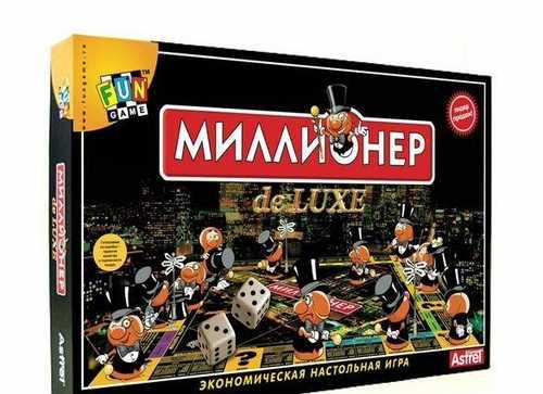Настольная игра Astrel Games "Миллионер-деЛюкс" (1828)