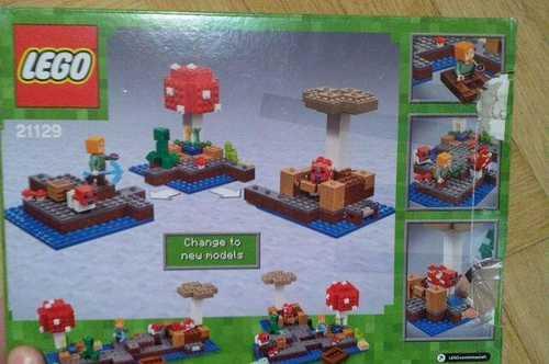 Конструктор Lego Minecraft грибной остров