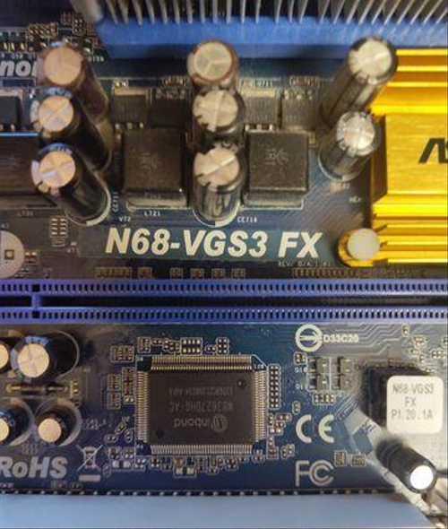 Материнская плата ASRock N68-VGS3 FX OEM