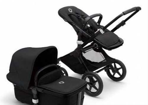 Новая Bugaboo Fox3 коляска 2в1 Black/MidnightBlack