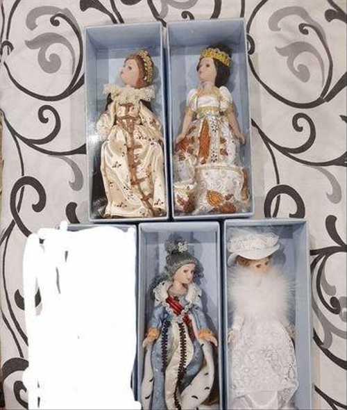 Фарфоровые куклы коллекцинные костюмы от деагостин