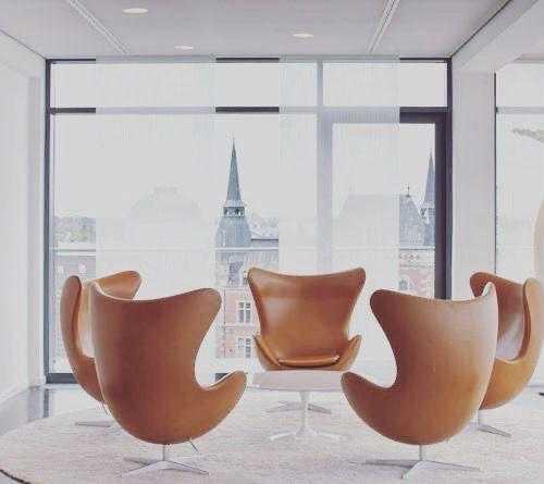 Кресло Fritz Hansen Egg оригинал Arne Jacobsen