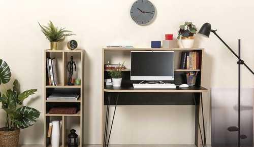 Домашний офис Базис-3 дуб сонома/венге комплект