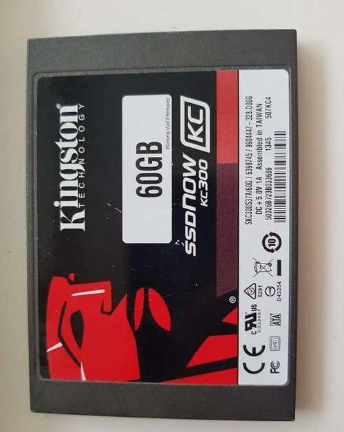 SSD диск kingston 60gb