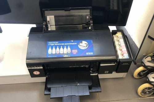 Как заправить принтер epson l805