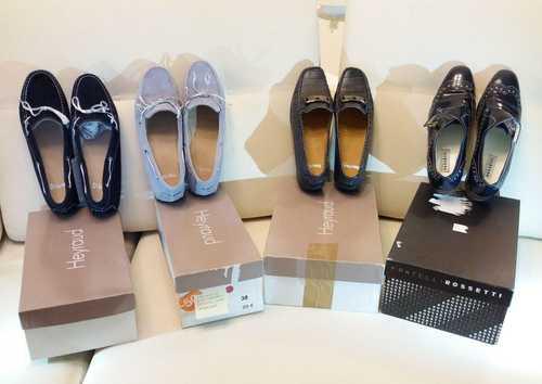 Мокасины Heyraud, туфли Fratelli Rosetti, Италия