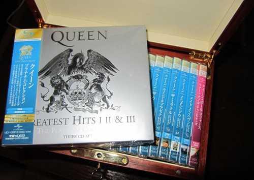 Queen Japan CD Rare Collection Wooden Box 2011
