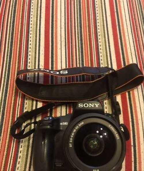 Зеркальный фотоаппарат sony dslr-a580 + kit