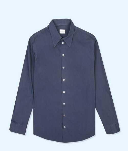 Рубашка Armani Collezioni синяя