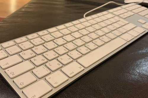 Клавиатура Apple проводная полноразмерная (нуждает