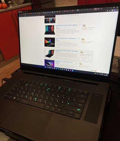 Razer blade pro 17 2021, RTX 3070, 360герц