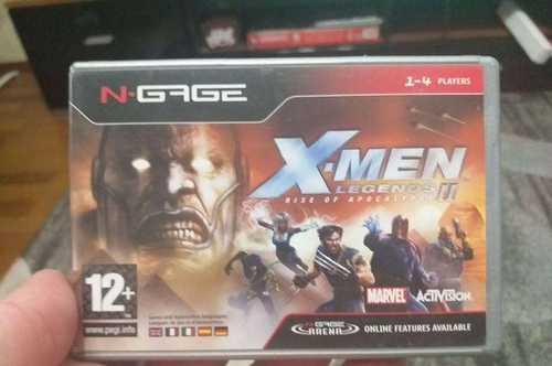 Игра на nokia n-gage x-men legens 2