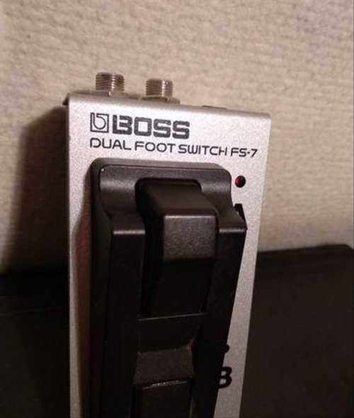 Boss dual foot switch fs-7 педаль