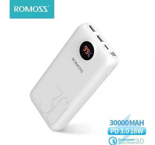 Внешний аккумулятор Повербанк Romoss 30000 MAH