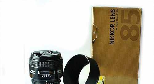 Обьектив Nikon AF Nikkor 85 mm f/1.8D