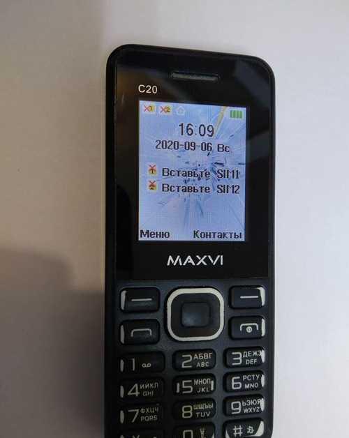 Телефон maxvi C20 (987)