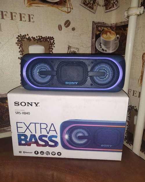 Колонка портативная Sony SRS XB40
