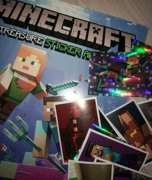 Наклейки Minecraft Panini