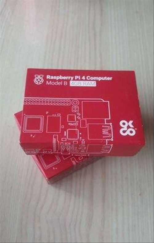 Raspberry PI 4 Model B 4GB одноплатный компьютер