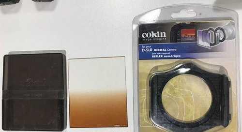 Cokin держатель фильтра 67mm и фильтр